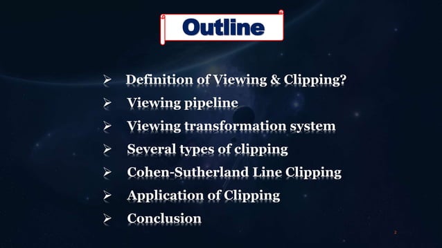2D viewing & clipping | PPTX | 3-D Graphics | Computer Software and ...