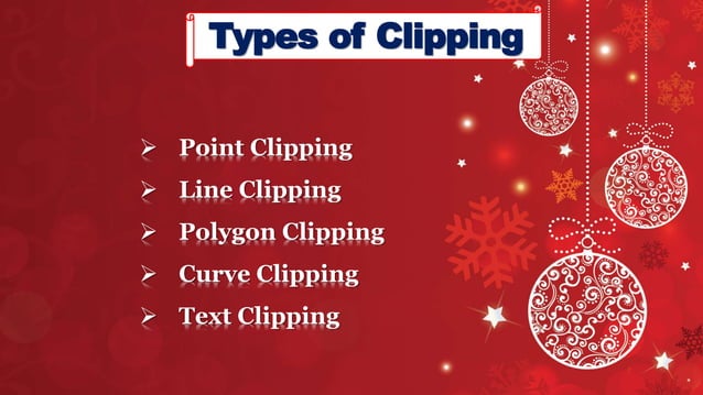 2D viewing & clipping | PPTX | 3-D Graphics | Computer Software and ...