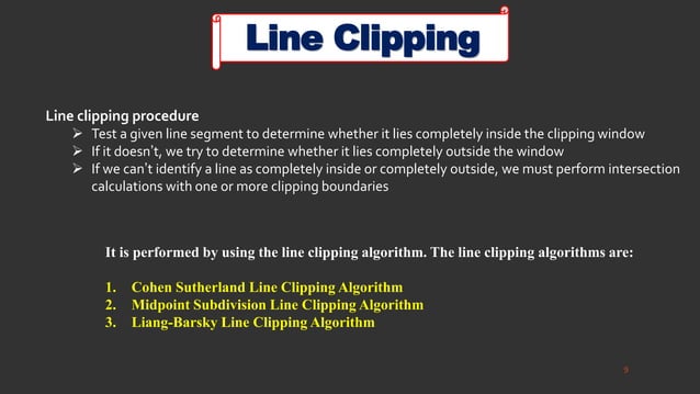 2D viewing & clipping | PPTX | 3-D Graphics | Computer Software and ...