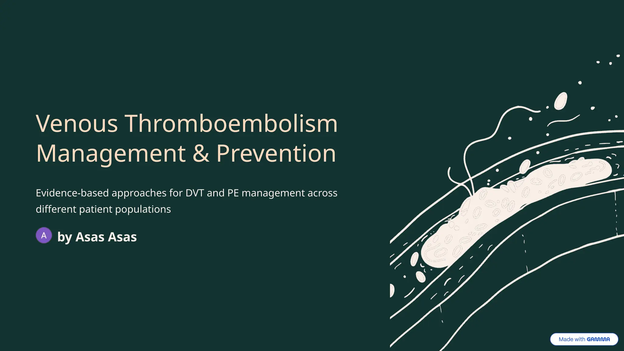 Deep vein thrombosis and pulmonary embolism(dvt) | PPT