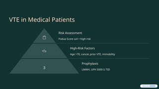 Deep vein thrombosis and pulmonary embolism(dvt) | PPT