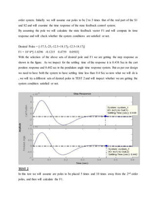 Dynamic systems project (1) | PDF