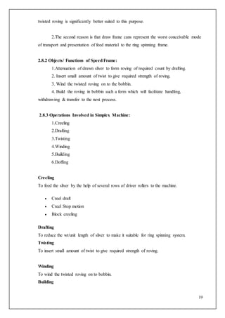 Cotton Yarn Manufacturing Process (1) | DOCX