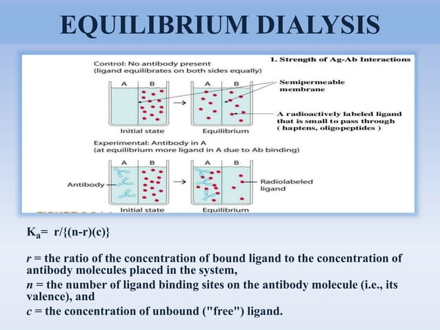 Principles, Practical Aspects and Applications of Primary Ag-Ab Interaction-Equilibrium Dialysis ...