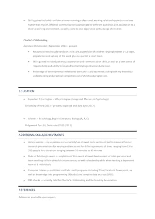 Miss Isobel Herbert.CV copy | DOCX