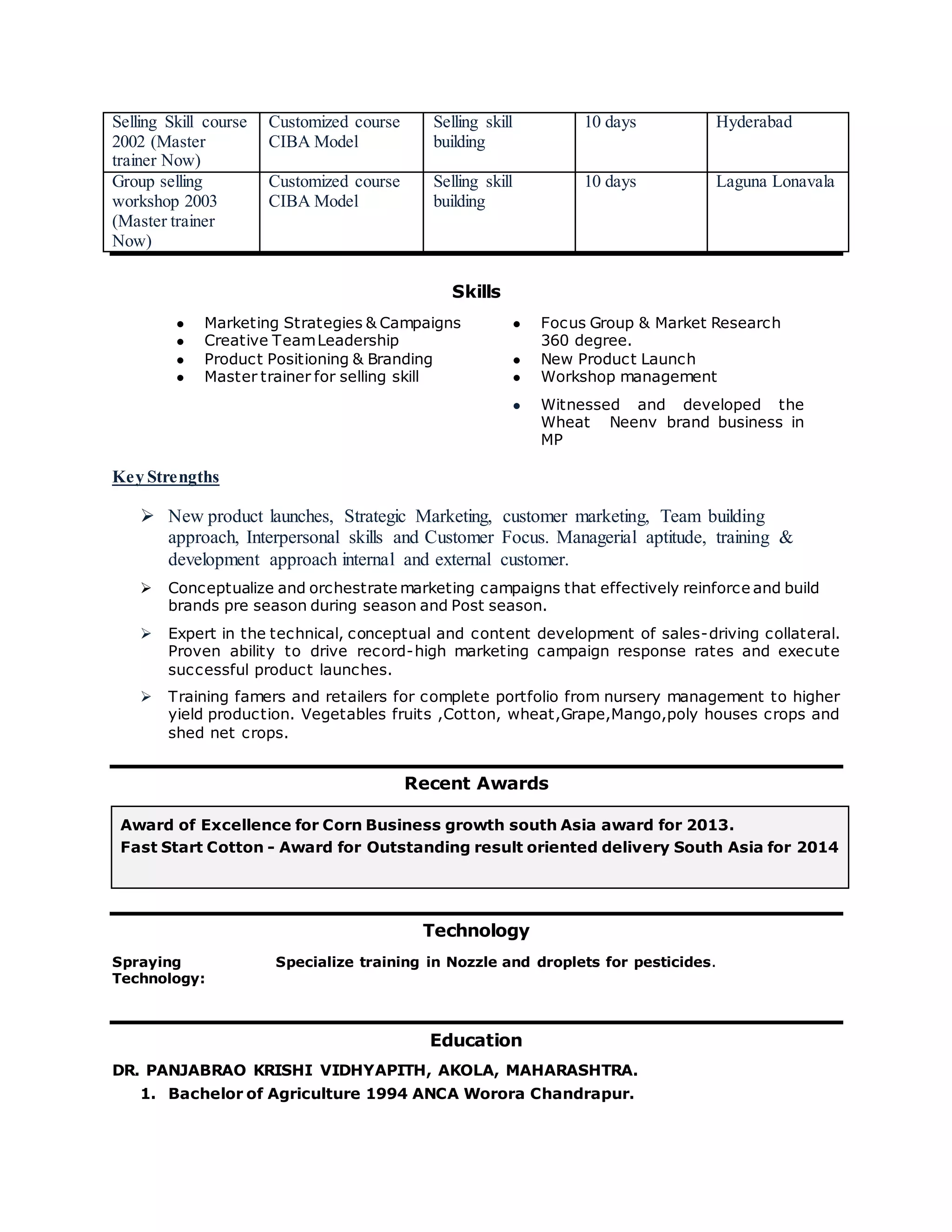Mukesh Shukla CV | DOCX