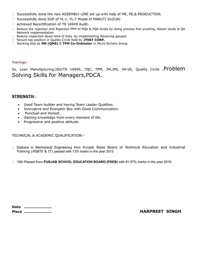 Harpreet Singh-Resume-QA | PDF