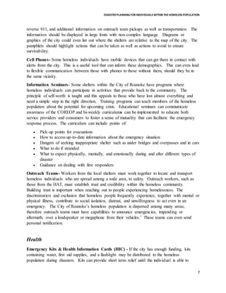 Homeless Population Annex | DOCX