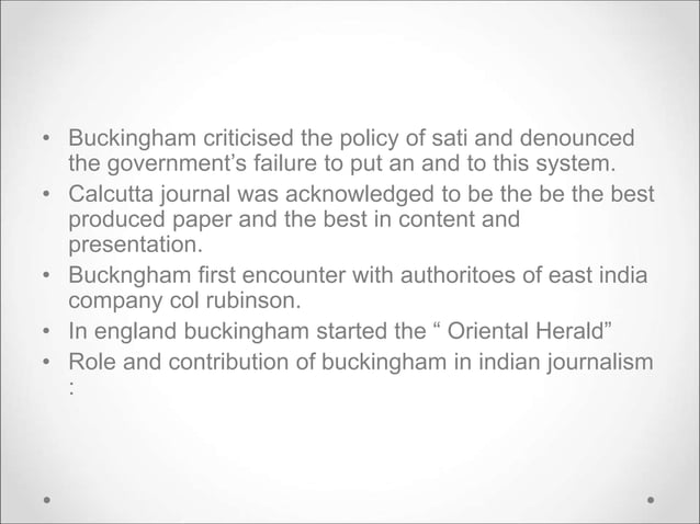 history of indian Journalism | PPT