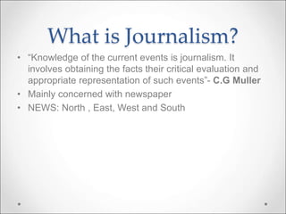 history of indian Journalism | PPT
