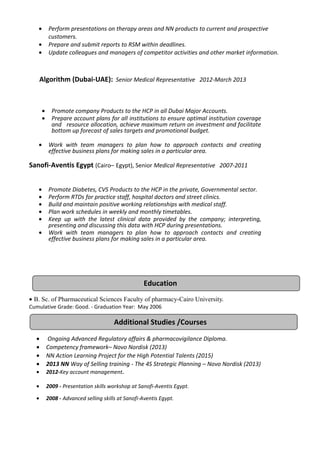 Wafaa Naguaib Mahfouz Resume .... | DOC