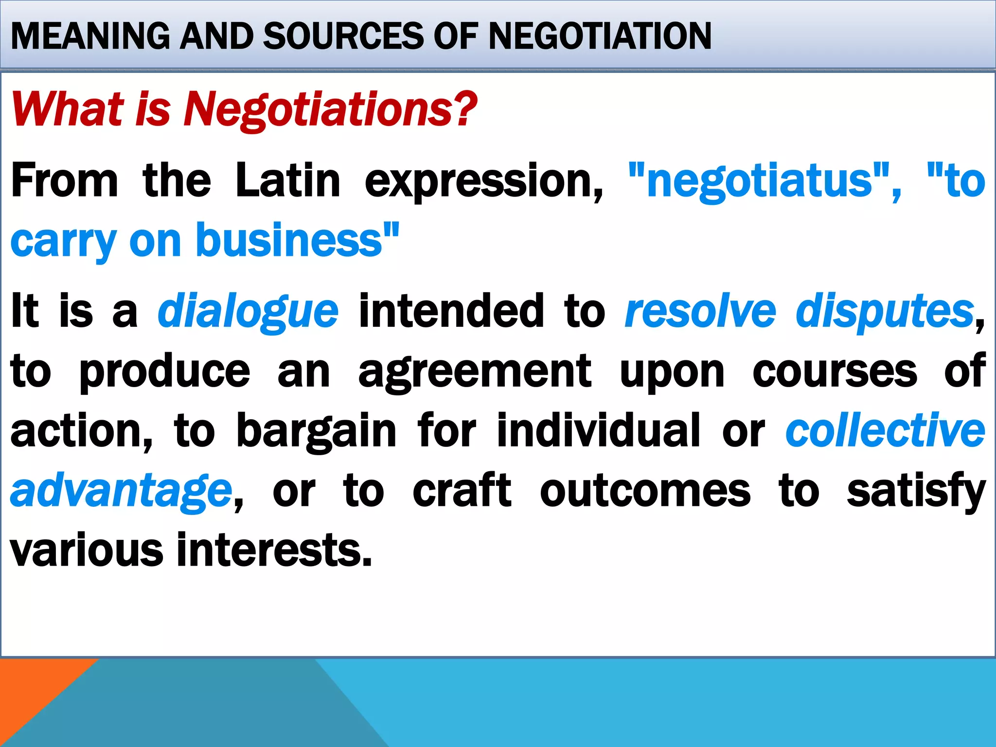 TUDARCO-The art of Negotiation skills for lawyers | PPTX