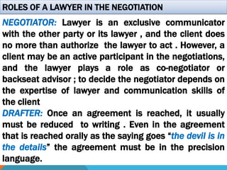 TUDARCO-The art of Negotiation skills for lawyers | PPTX