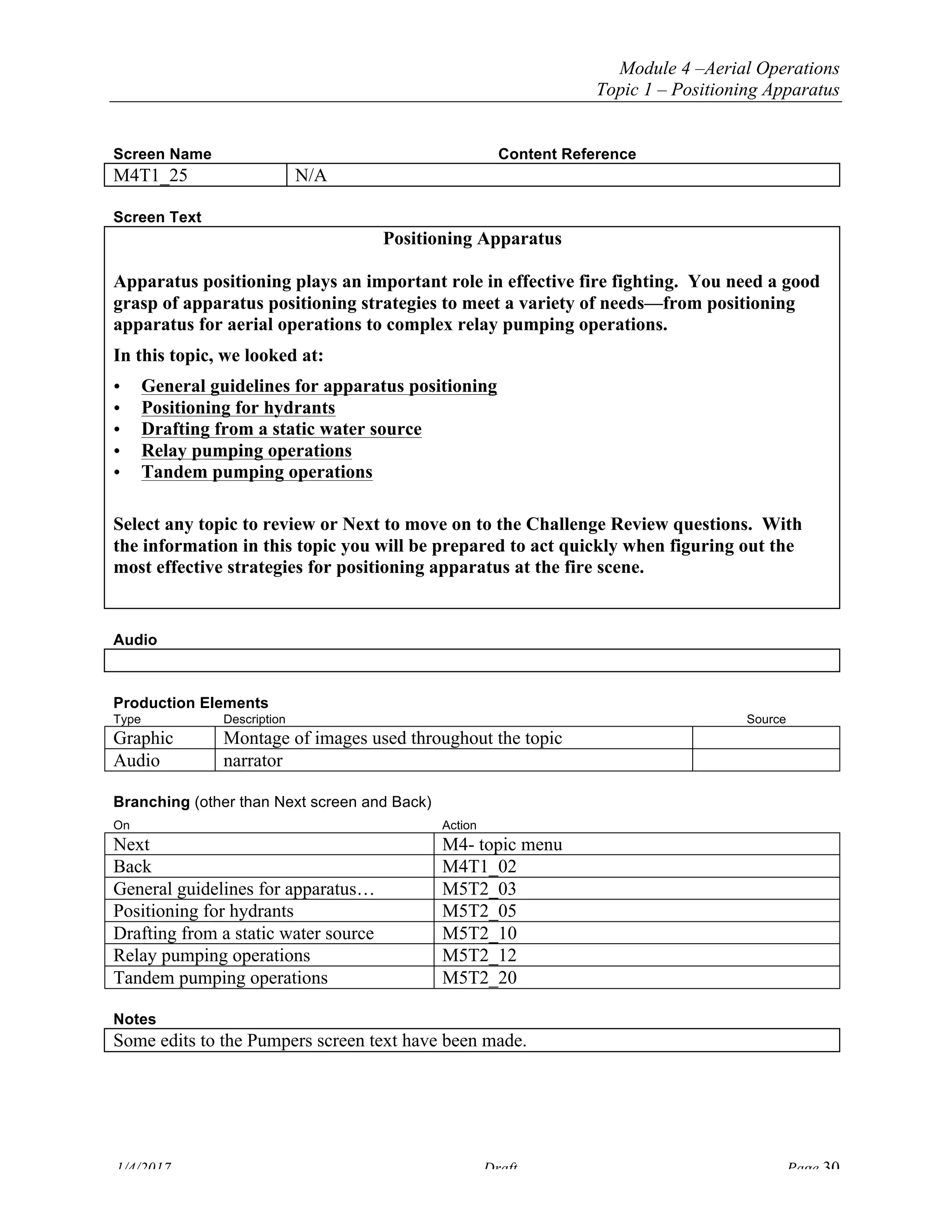 Fire Officer Training_Aerial Positioning | PDF