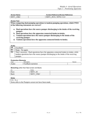 Fire Officer Training_Aerial Positioning | PDF