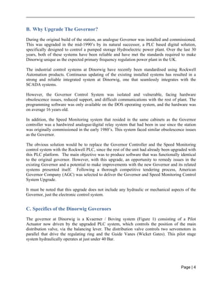 Improved Governor Response at the Dinorwig Power Plant | PDF