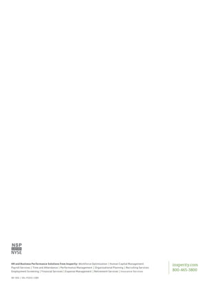 Insperity Brochure | PDF