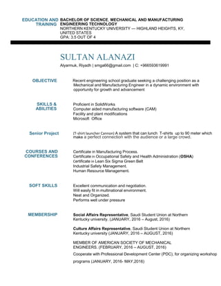 Alanazi,Sultan CV