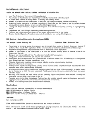 Neil Routledge CV | DOCX