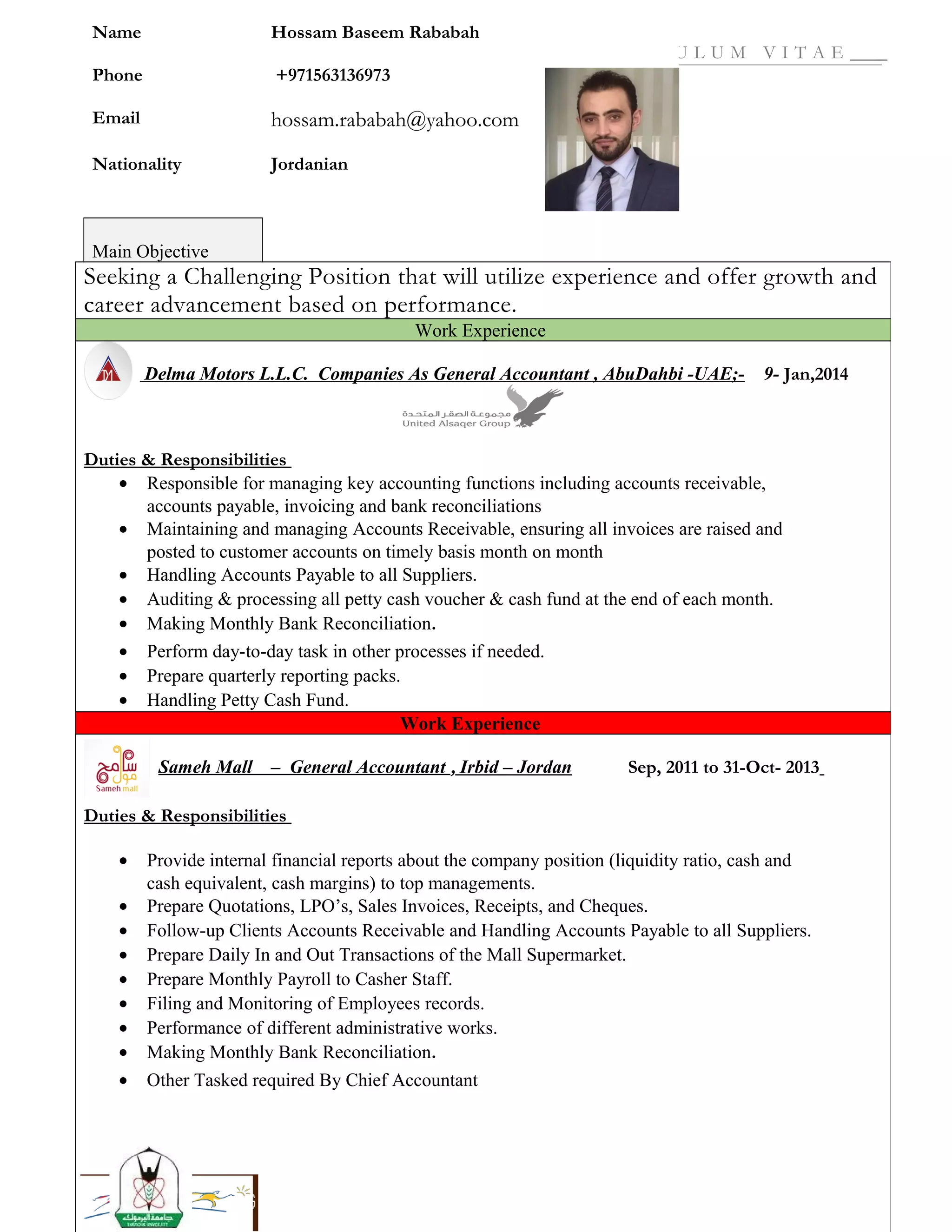 C V Hossam new | PDF