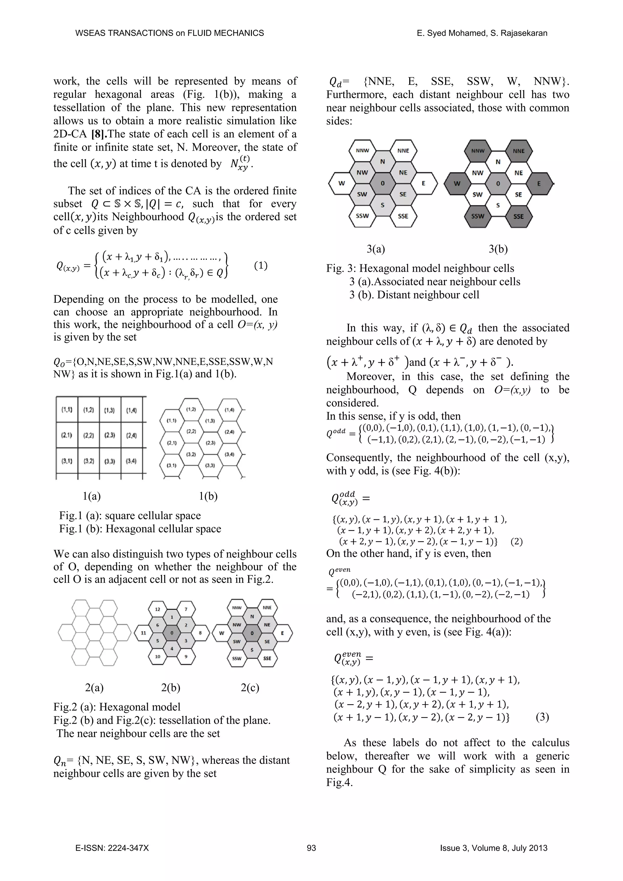 Tsunami Wave Simulation Models Based on Hexagonal Cellular Automata | PDF