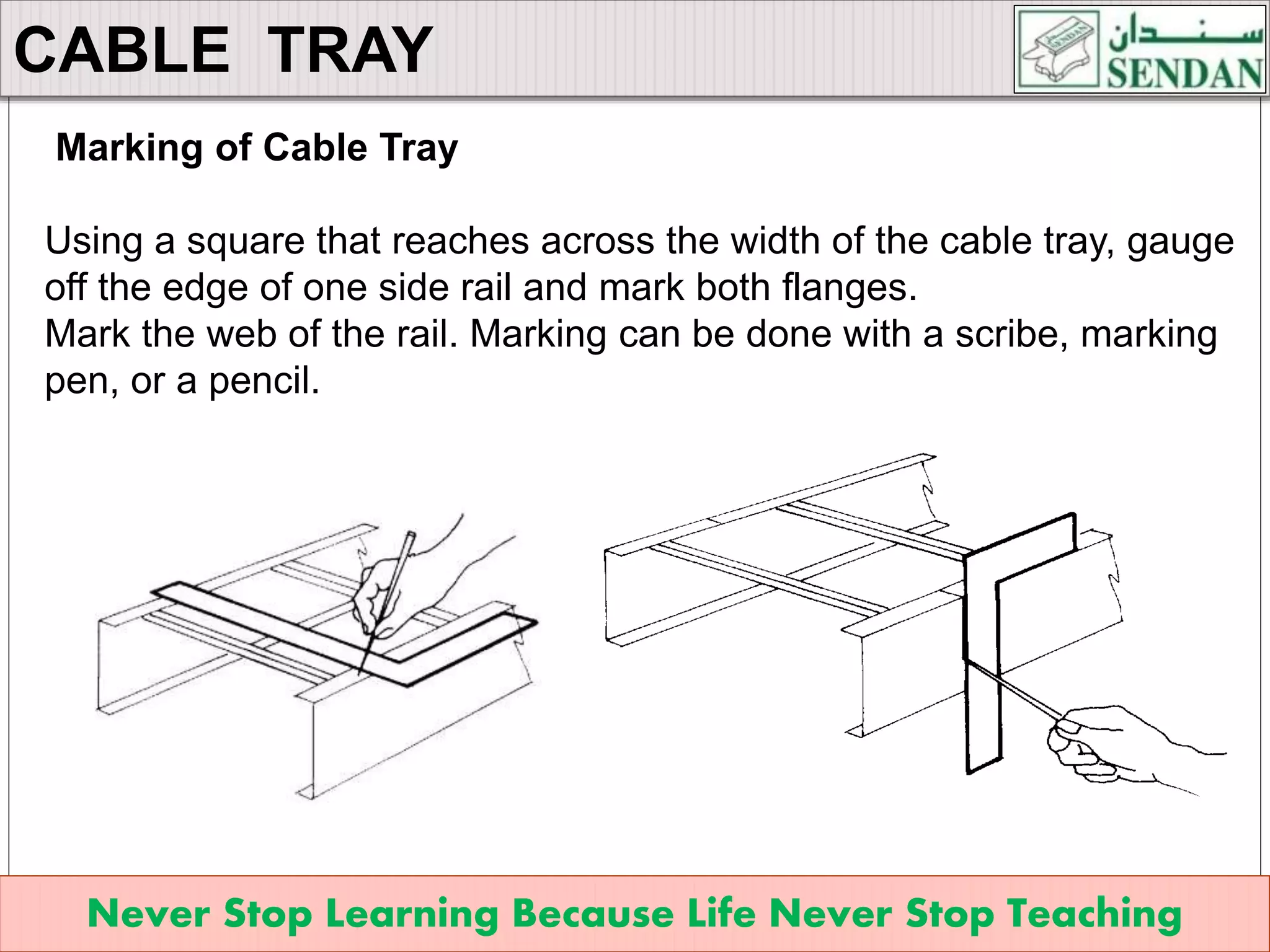 Cable Tray Installation 211215 | PPTX