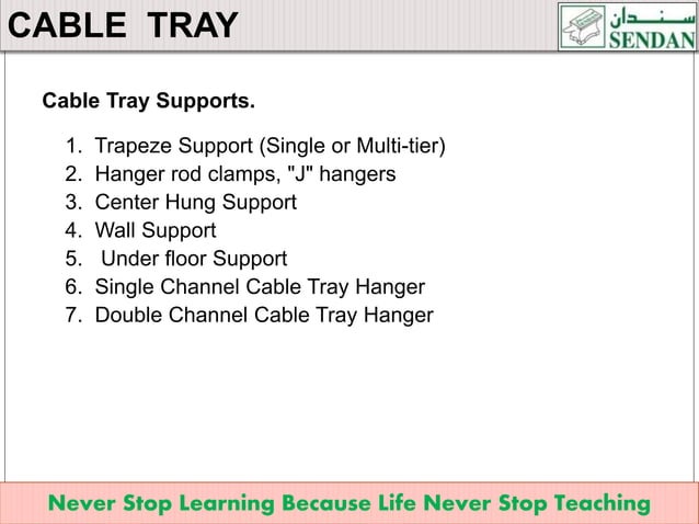 Cable Tray Installation 211215 | PPTX