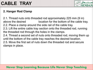 Cable Tray Installation 211215 | PPTX
