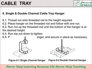 Cable Tray Installation 211215 | PPTX