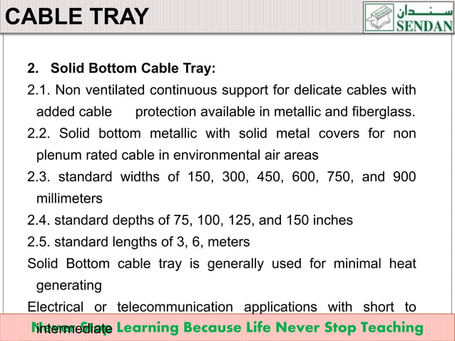 Cable Tray Installation 211215 | PPTX