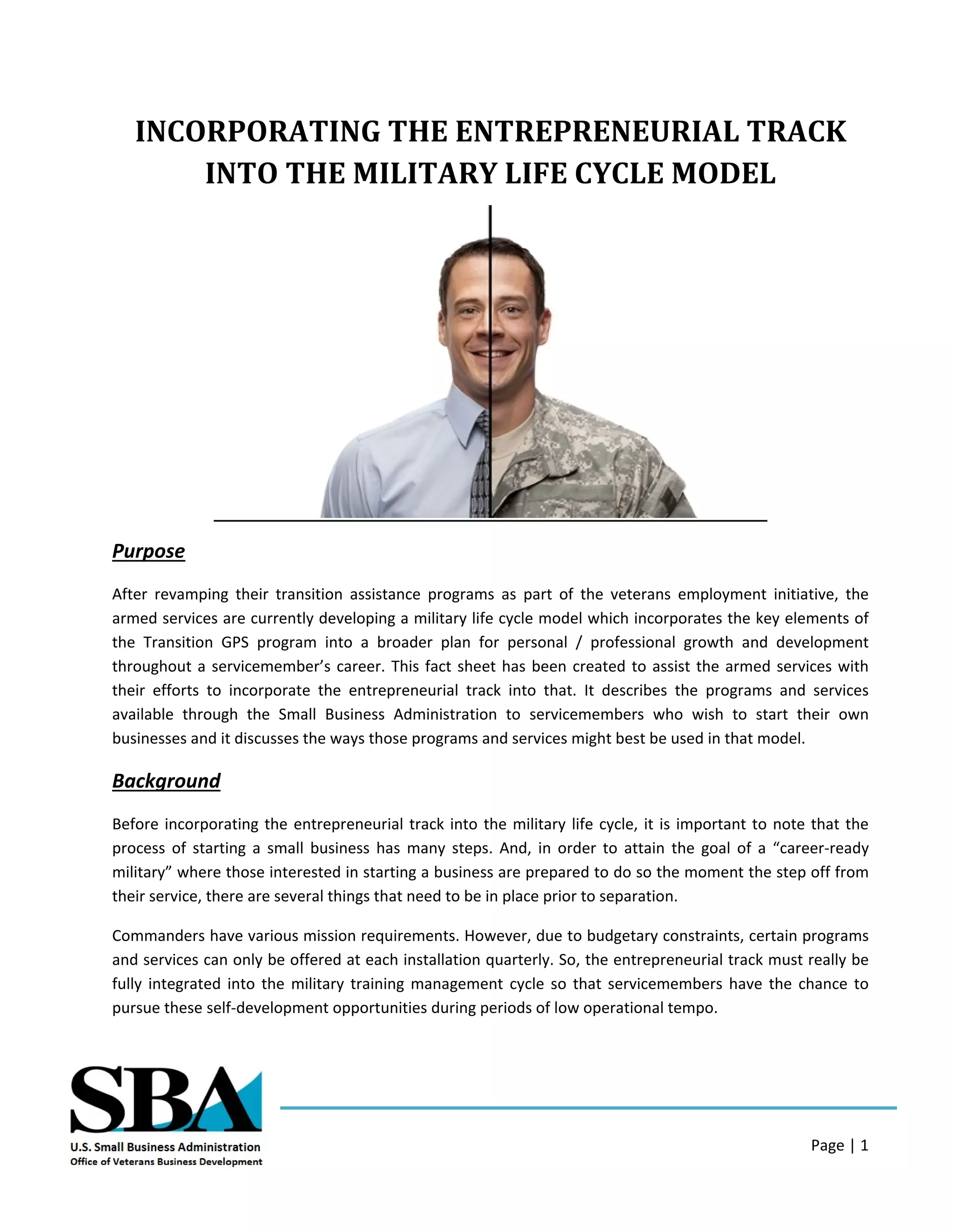 Military Life Cycle Paper | PDF