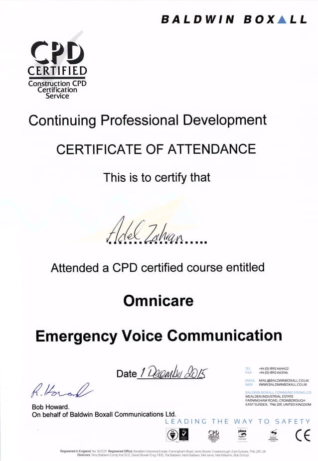CPD Certificate | PDF