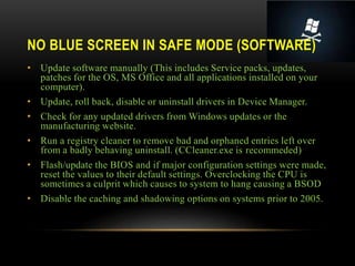 BSOD Presentation | PPTX