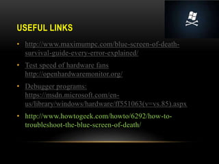 BSOD Presentation | PPTX