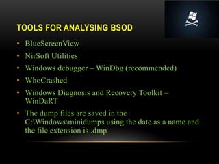 BSOD Presentation | PPTX