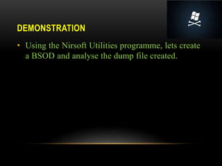 BSOD Presentation | PPTX