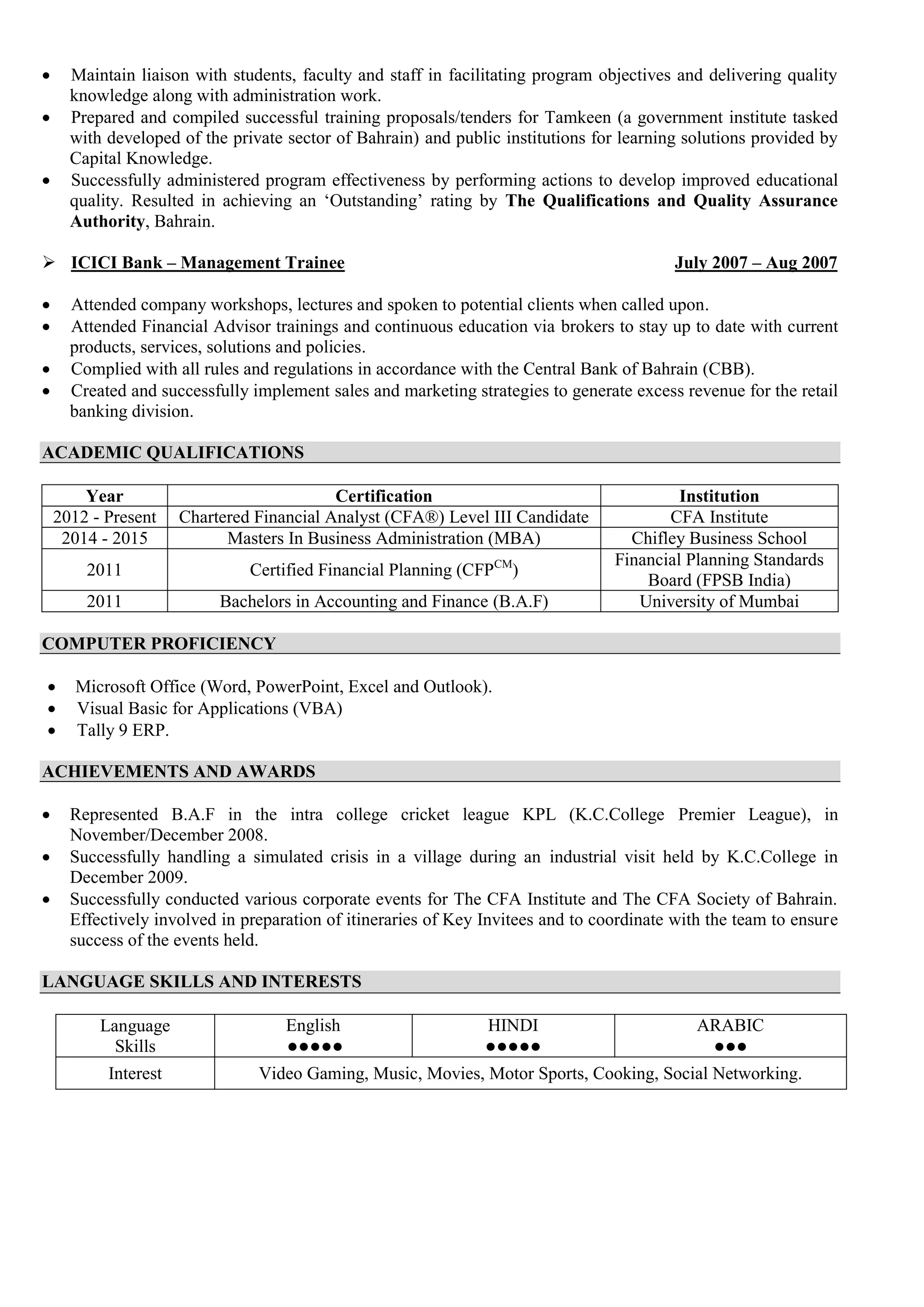Resume - Bharat Bhatia | PDF