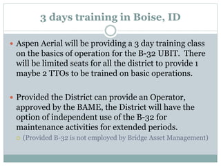 UBIT Maintenance Support and Capabilities | PPTX