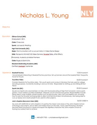 Nick's Resume | PDF