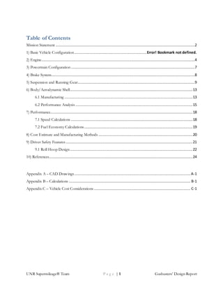 SMV Design Report - Final | DOCX