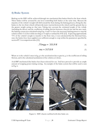 SMV Design Report - Final | DOCX