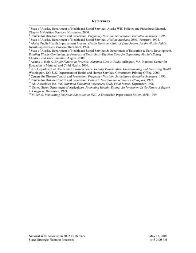 NWA 2002 Presentation | PDF