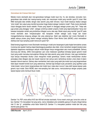 PEMODELAN DENGAN SEISMIK INVERSI | DOC