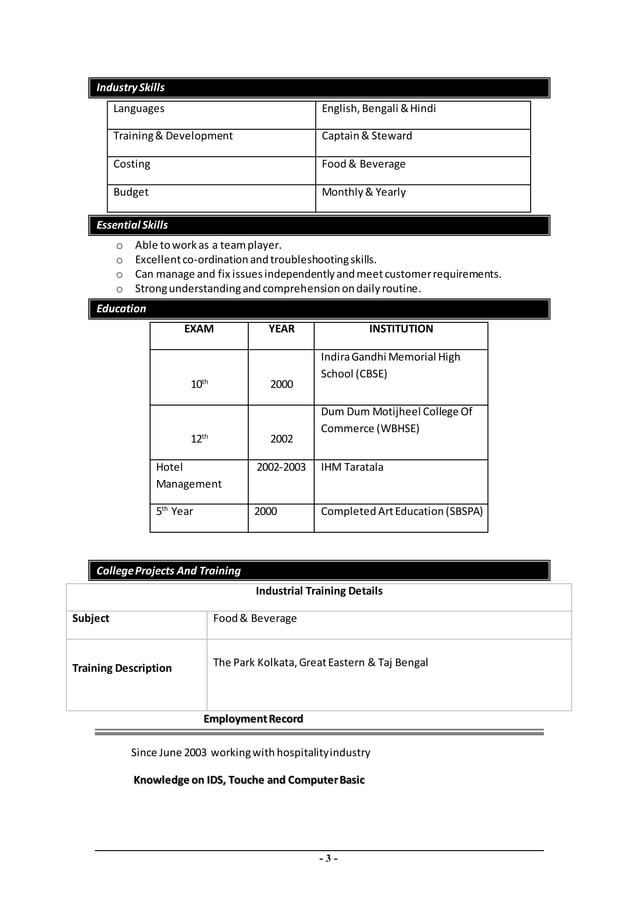 CV_Arafath_Rashid | DOCX | Business Administration | Business