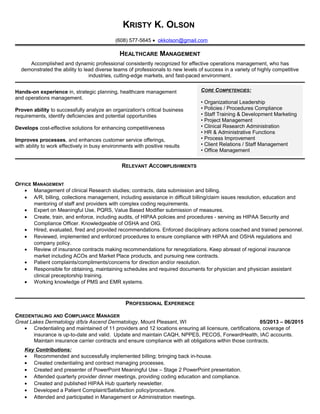 Kristy K. Olson_ResumeNew | DOC