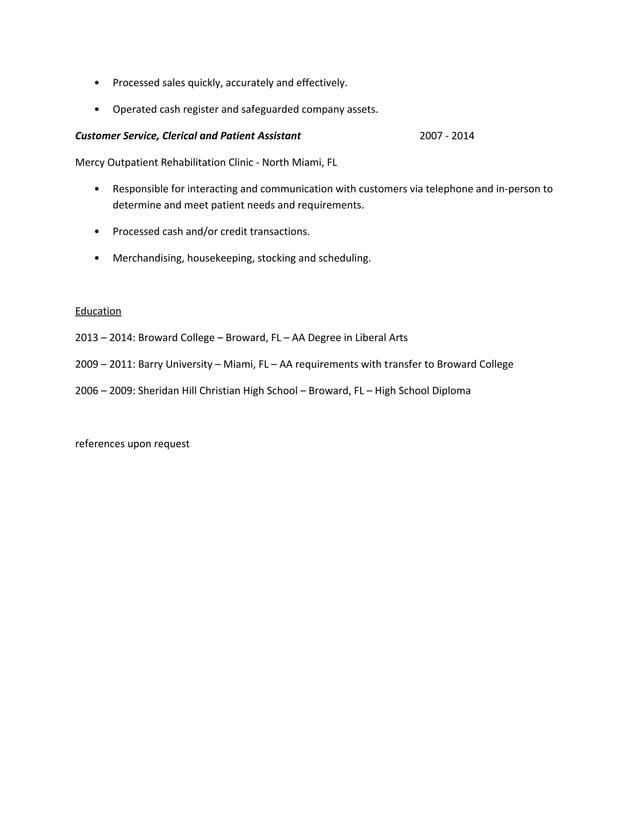 Ronnie resume | ODT | Careers