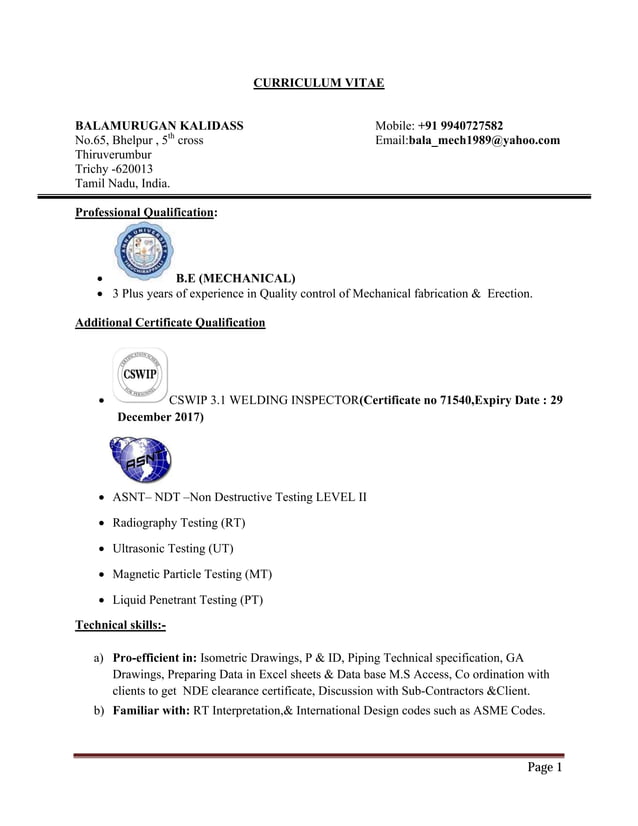 resume & certificate yahoo | PDF