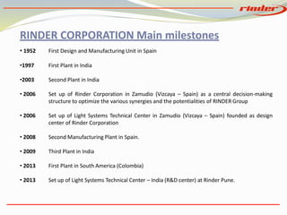 Rinder group presentation August 2015 | PPT
