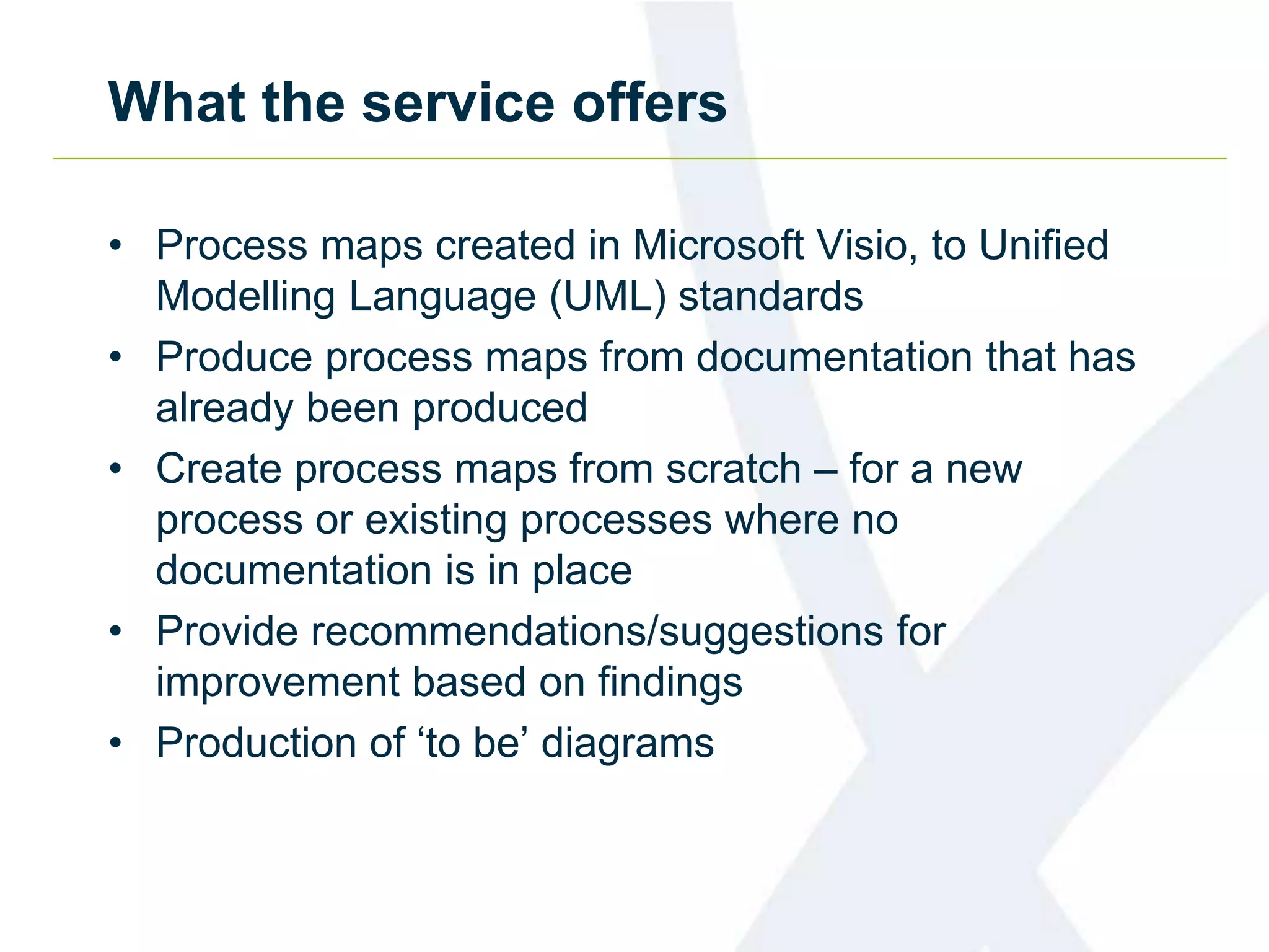 Process Mapping Service | PPTX | Maps & Navigation