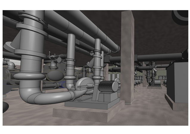 Chiller Plant Room Layout Inner View3 | PDF